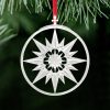 Compass Rose Ornament | Lovell Designs Jewelry in Maine
